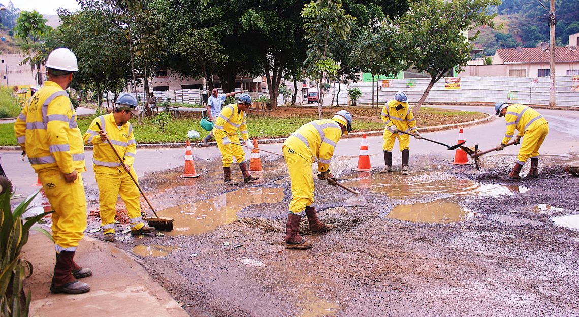 Recuperação e reparos de vias